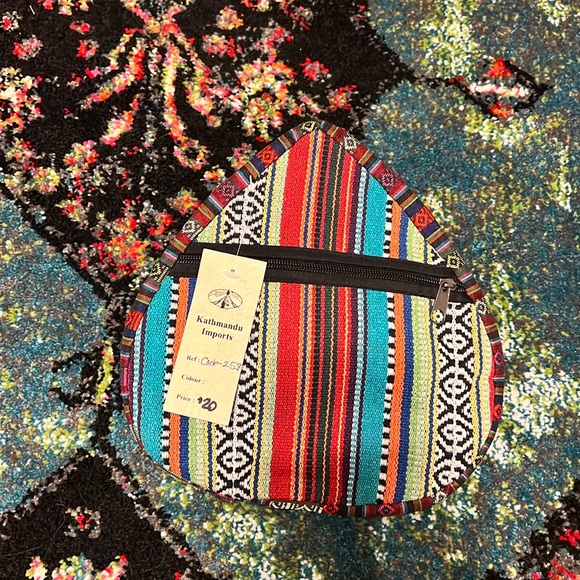 Kathmandu | Bags | Nwt Teardrop Shaped Handmade Collapsible Backpack ...
